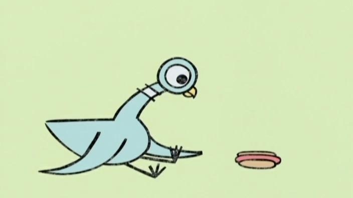 The pigeon finds a hot dog game - graphhopde